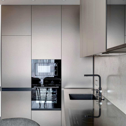 Панель AGT 18 мм. Дереводекор 3001 Світло-сірий супер-мат купити оптом ...